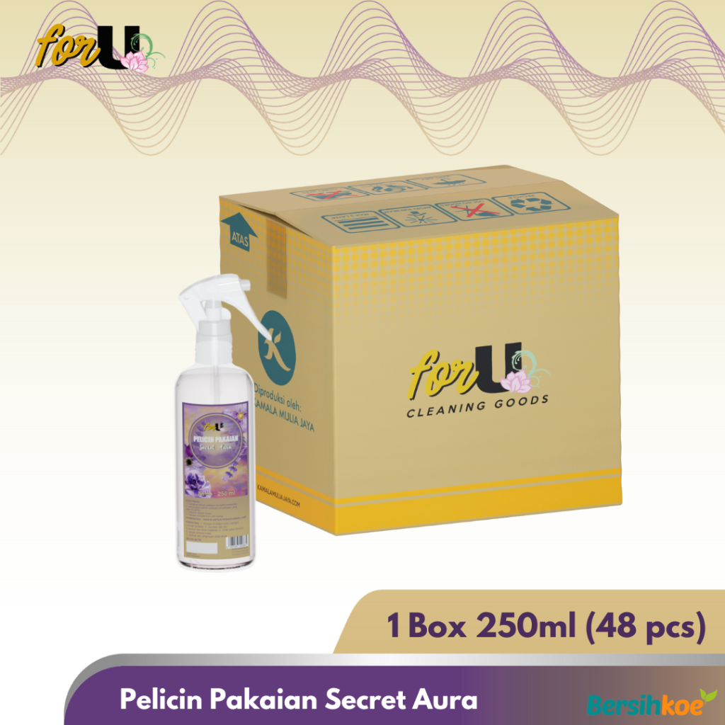Jual FOR U Parfum Laundry 250ml Grosir 1 Box isi 48pcs | Shopee Indonesia