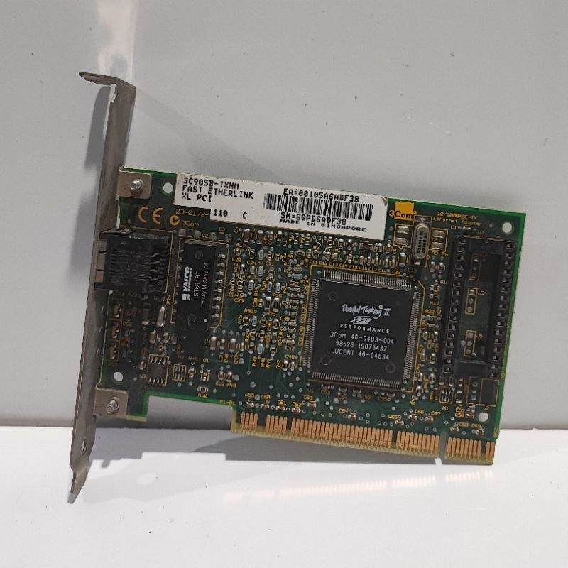 Jual Lan Card lancard PCI 3com 3C905B TXNM 10/100 | Shopee Indonesia