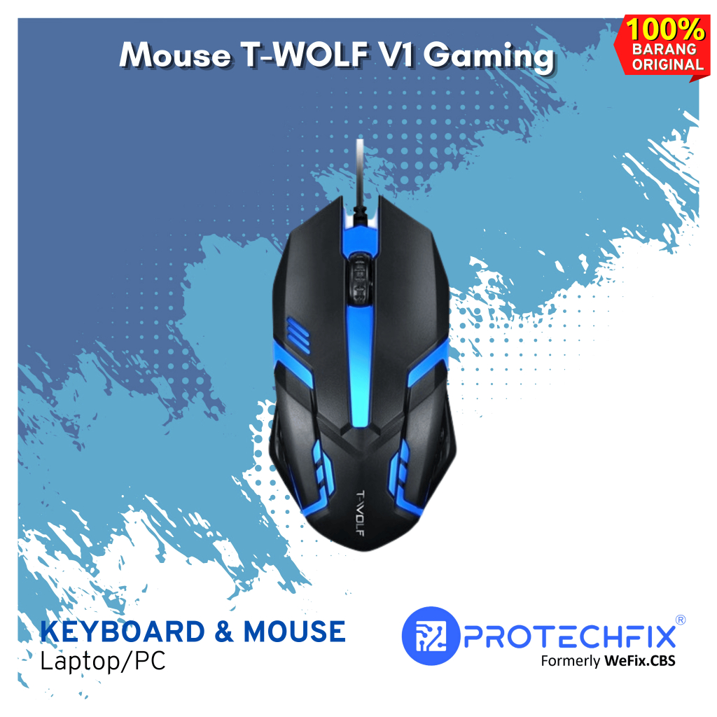 Jual Mouse T-WOLF V1 Gaming ORIGINAL | Shopee Indonesia