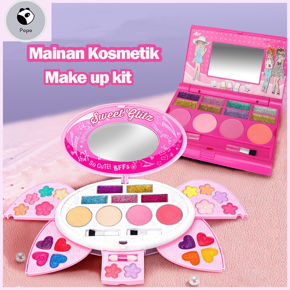 Jual POPO Make Up Kit Set Anak Kosmetik Mainan Anak Perempuan Non ...