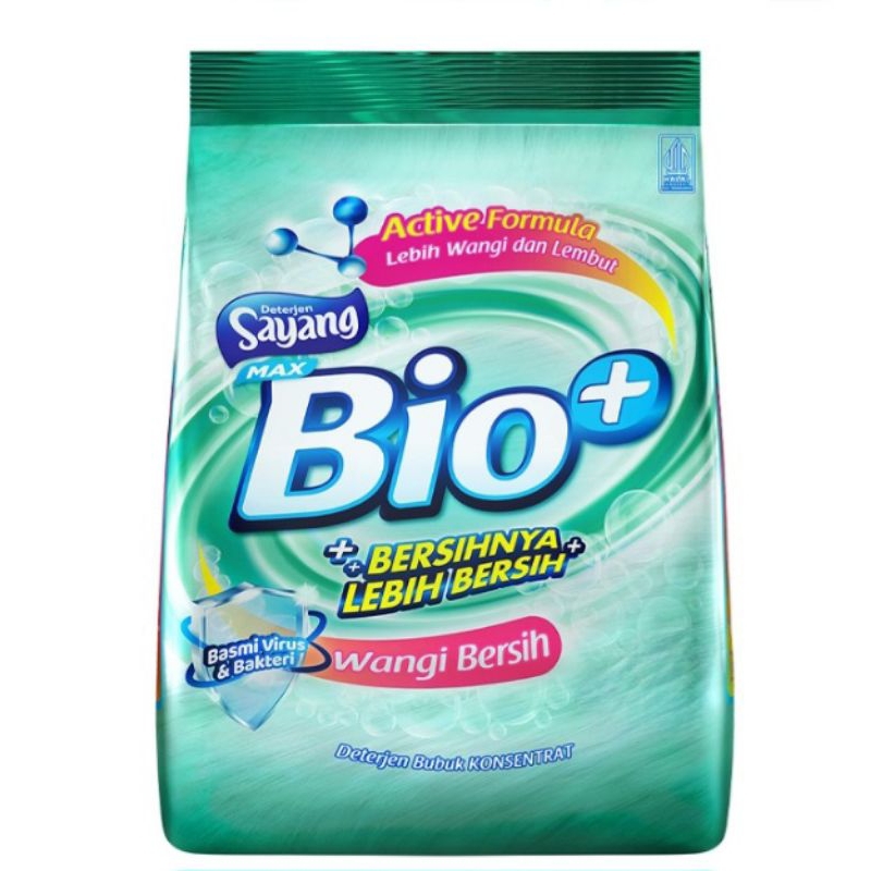 Jual Detergen Bubuk MAX BIO+ @770 Gr (1 paket 2 Bh) | Shopee Indonesia