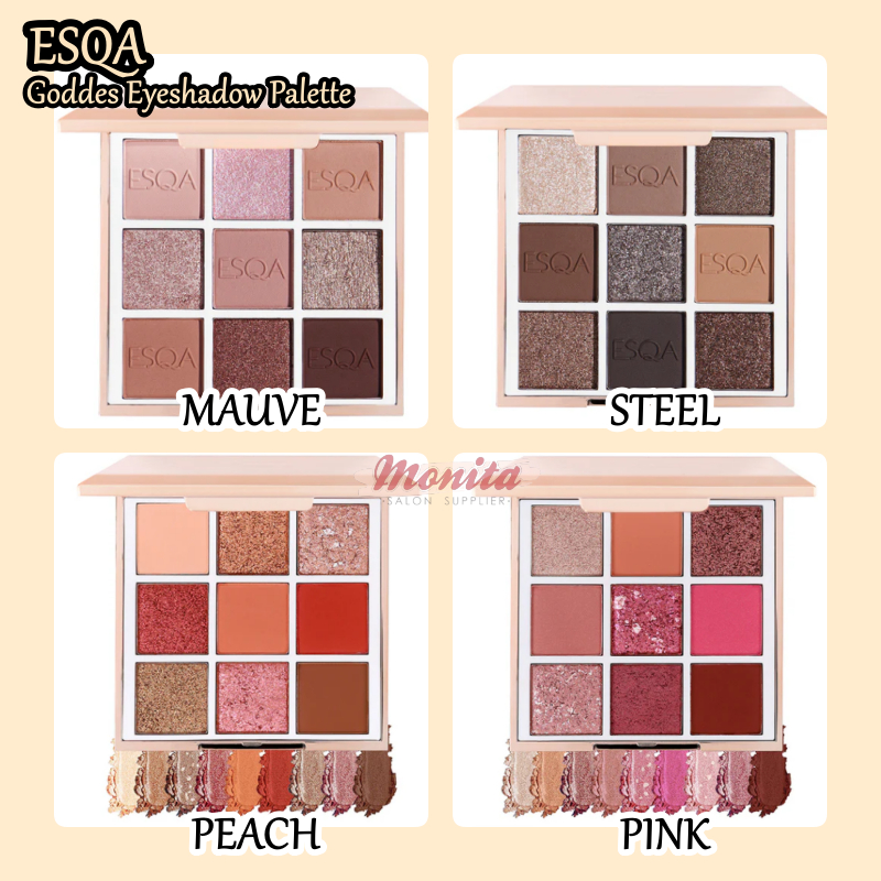Jual ESQA Goddess Eyeshadow Palette | Shopee Indonesia