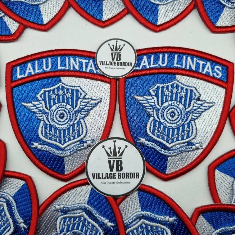 Jual LOGO LALU LINTAS TERBARU POLANTAS LANTAS BORDIR TIMBUL | Shopee ...