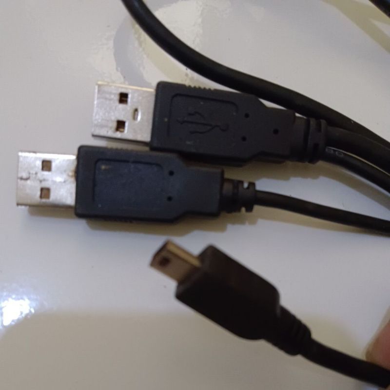 Jual KABEL DATA HDD PS 2 USB PIN 5 cabang 2 | Shopee Indonesia