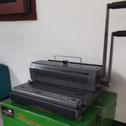 Jual Mesin Jilid Ring Kawat Spiral Pitch 2:1 F4 Offistar Wire Punch ...