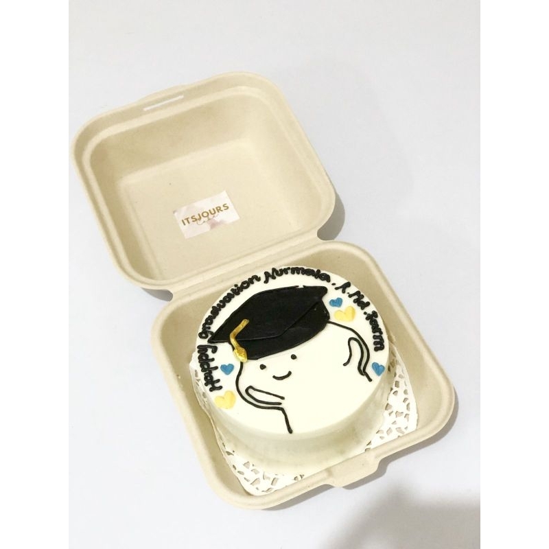 Jual graduation bento korean cake by itsjours cake | Shopee Indonesia