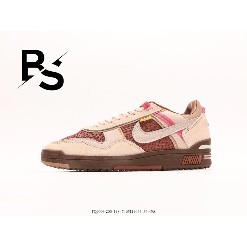 Jual Sepatu Nike Field Generald x Union LA Shimmer Silt Red Particle ...