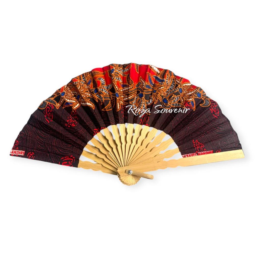 Jual Isi 100 Pcs Souvenir Kipas Kayu Batik Hadiah Pernikahan Murah ...