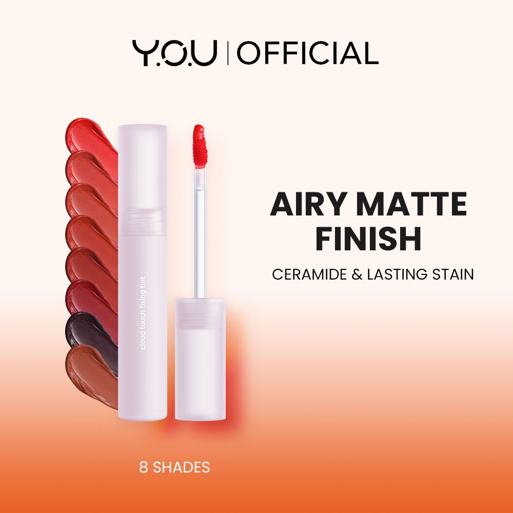 Jual Y.O.U Cloud Touching Fixing LIP TINT | Shopee Indonesia