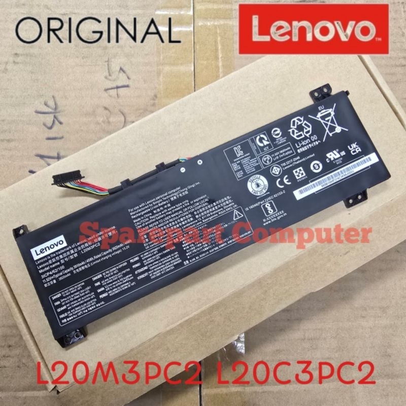 Jual Baterai Batre L20M3PC2 L20C3PC2 Leno IdeaPad Gaming 3 3i 15IHU6 ...