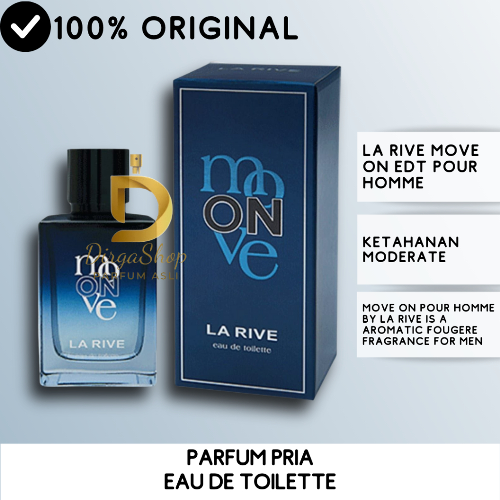 Jual La Rive Move on EDT For Men | Shopee Indonesia