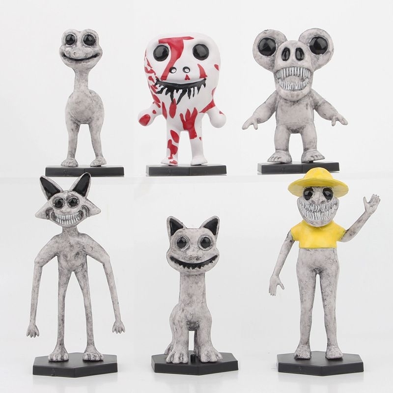 Jual Acrion Figure Zoonomaly Toy Set Of 6 Pcs Zoon Monster Zoo Guard ...