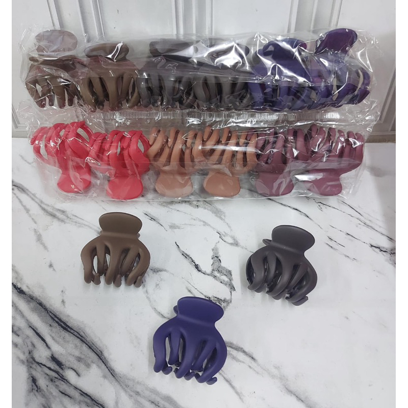 Jual jepit rambut jedai gigi 5 dop besar 5cm jedai original isi 12 pcs | Shopee Indonesia