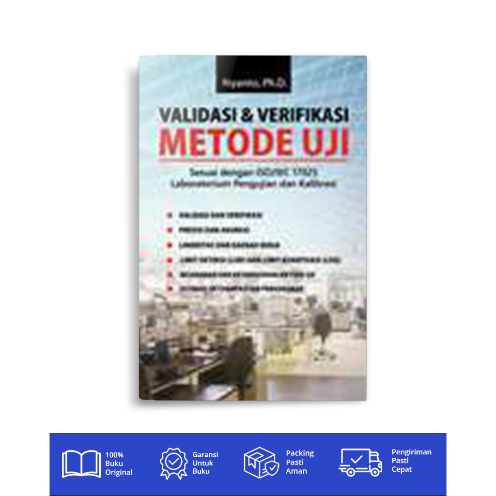 Jual Buku Validasi & Verifikasi Metode Uji | Shopee Indonesia Jual Buku Validasi & Verifikasi Metode Uji | Shopee Indonesia