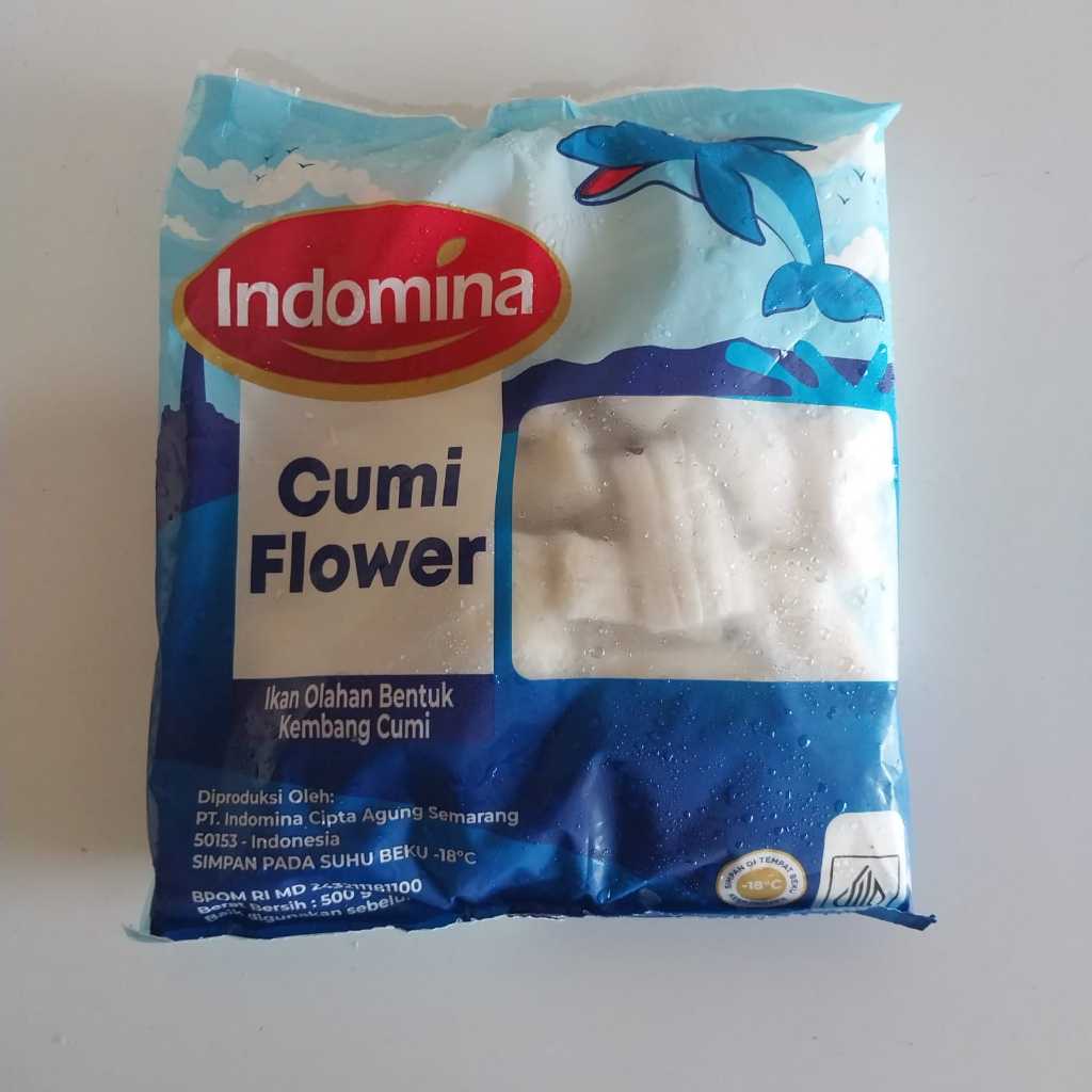 Jual Indomina Cumi Flowers kemasan 500 gr | Shopee Indonesia
