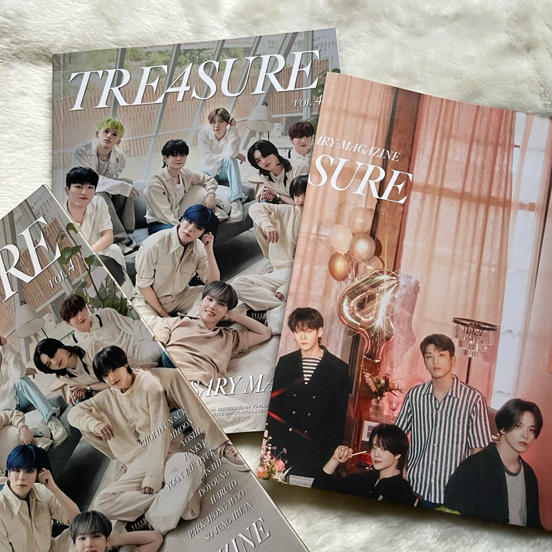 Jual TREASURE 4th Anniversary Magazine - Photobook, Sticker Book ...