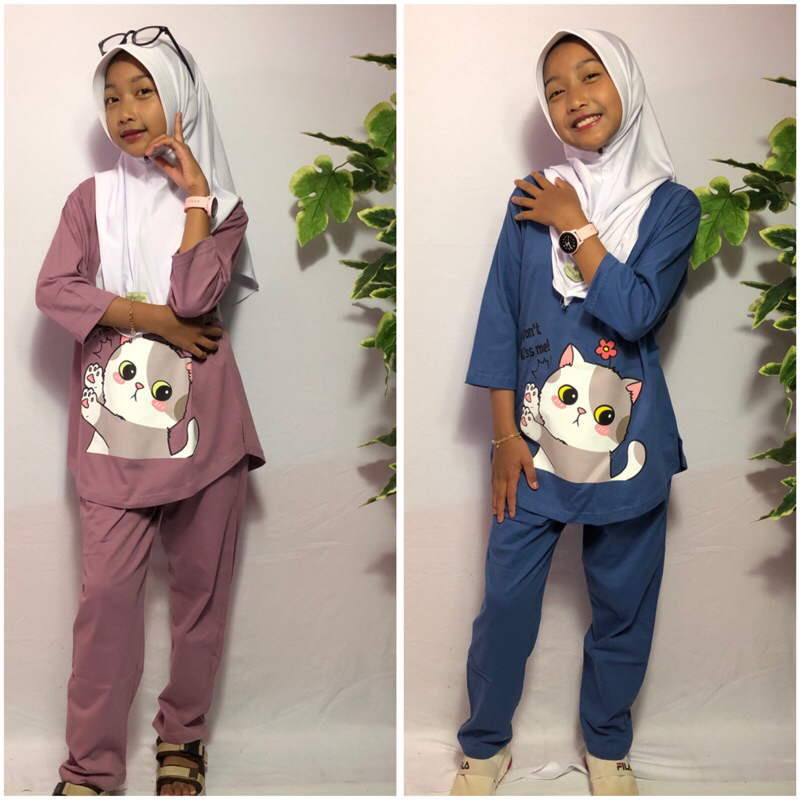 Jual SETELAN KAOS ANAK MODEL OVAL | SETELAN MODIS KEKINIAN || SETELAN ...
