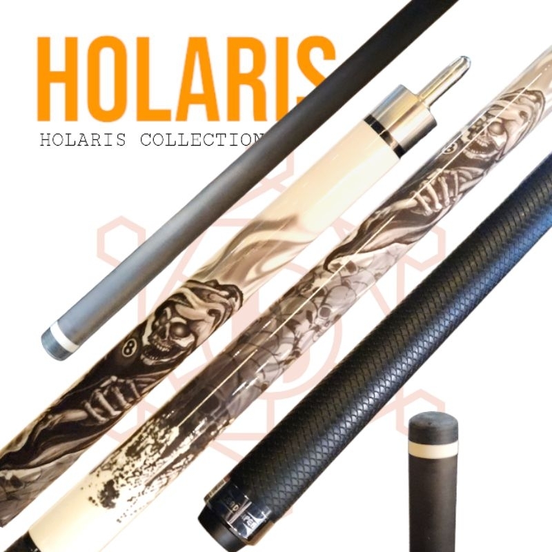 Jual Stick Billiard Carbon Premium Leadsuper White Skull P12 Join ...