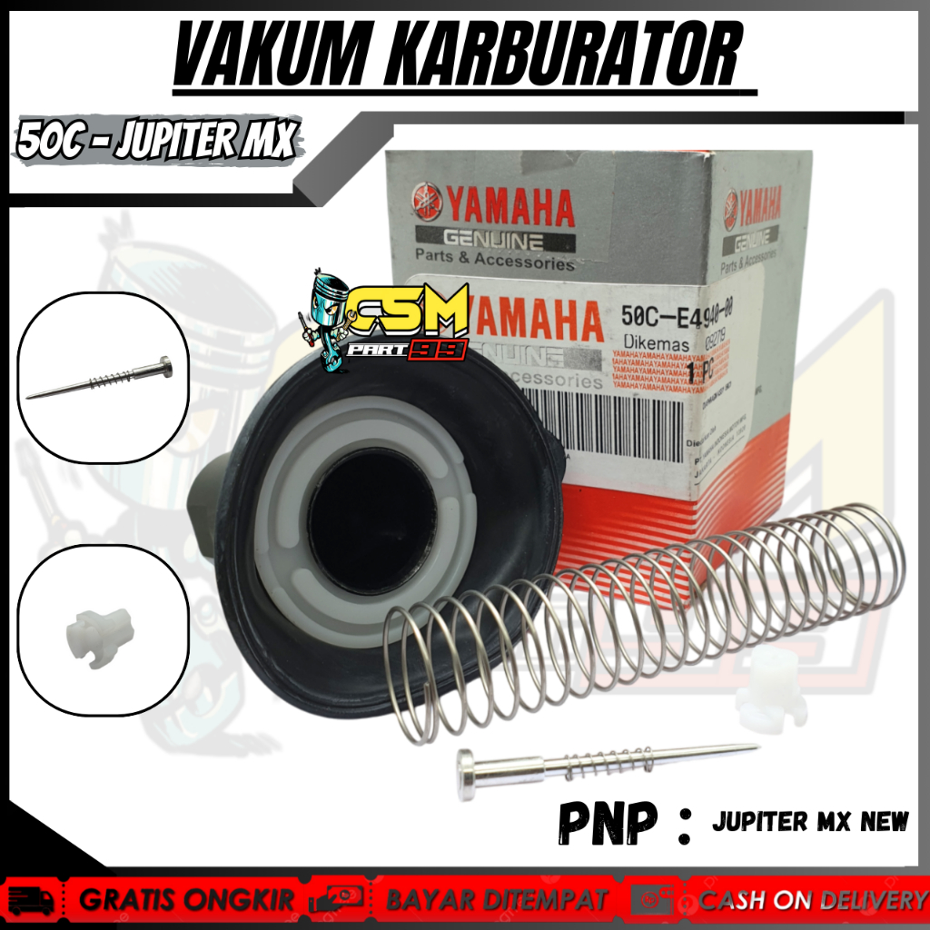 Jual ( YAMAHA 5OC ) KARET VAKUM KARBURATOR ASSY JUPITER MX / JUPITER MX ...