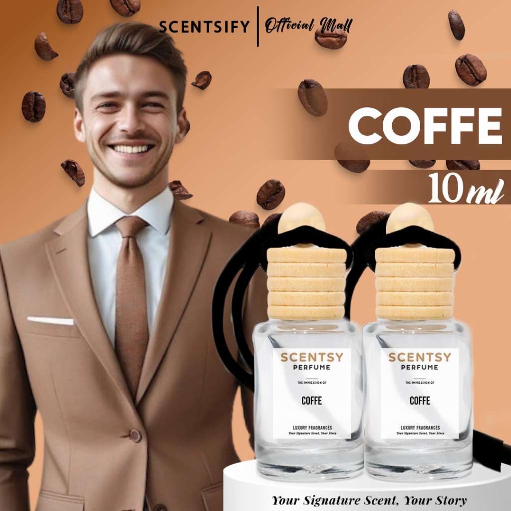 Jual SCENTSIFY Parfum Mobil KOPI Pengharum Anti Mual Pewangi Ruangan ...