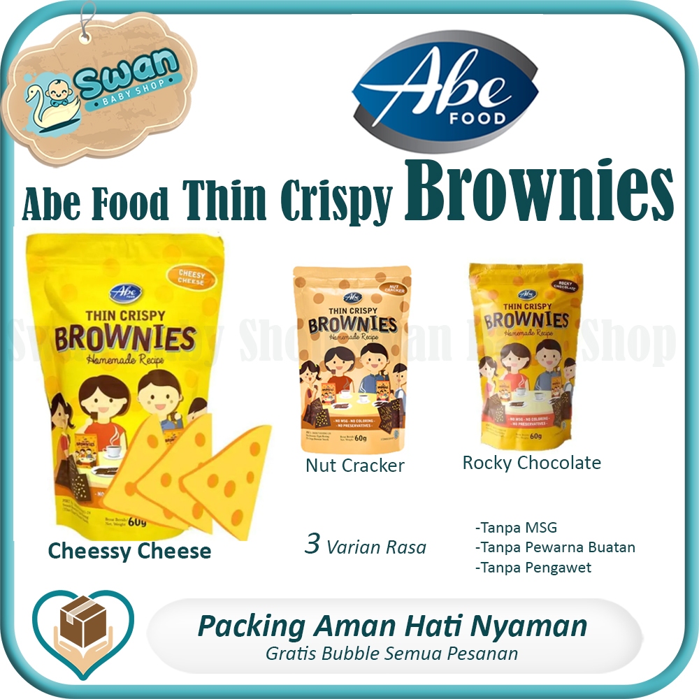 Jual Abe Food Thin Crispy Brownies | Shopee Indonesia