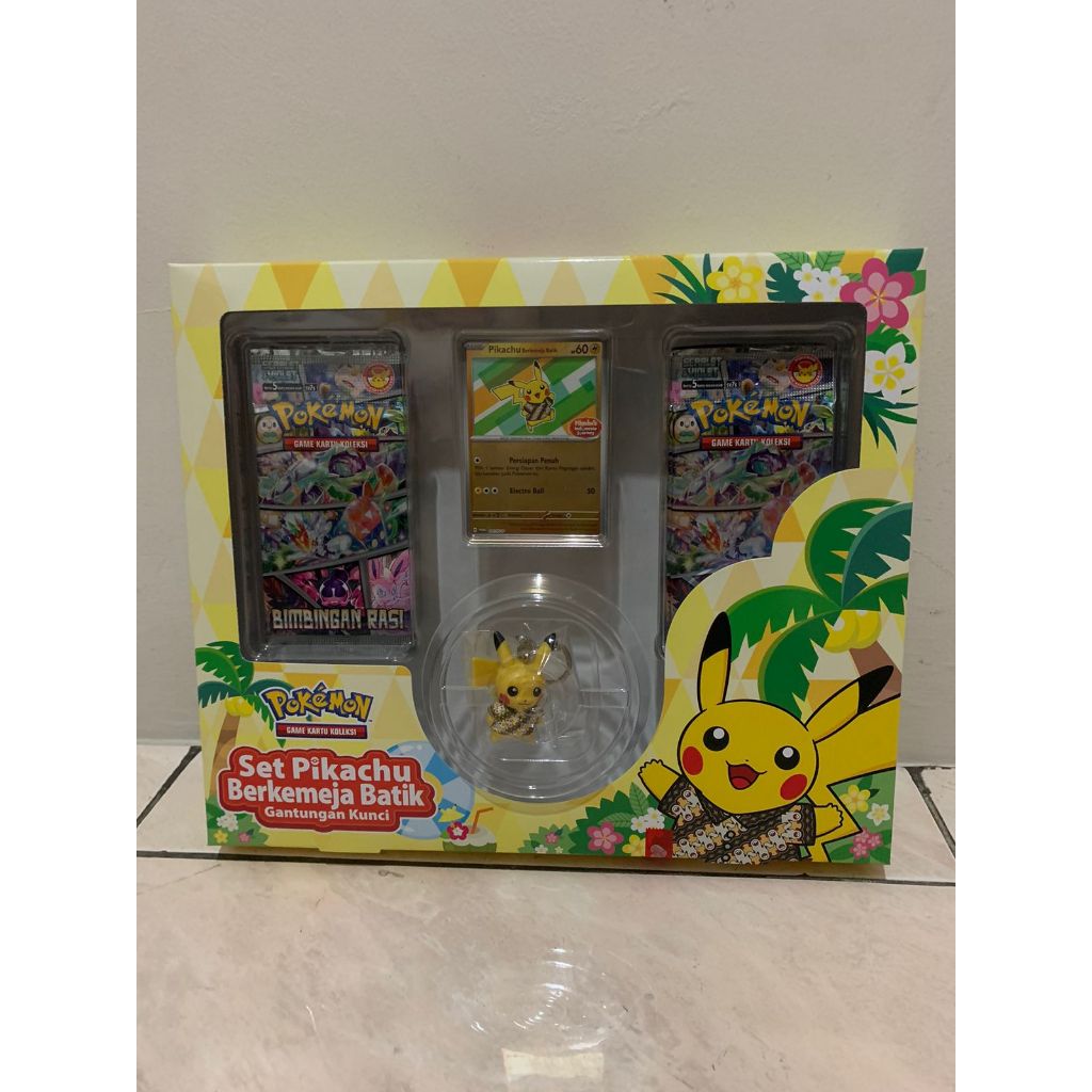 Jual LIMITED EDITION!!! Set Pikachu Berkemeja Batik | Shopee Indonesia