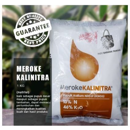 Jual Pupuk MEROKE KNO3 KALINITRA 1KG Pupuk Kalium Nitrat Meroke Pupuk ...
