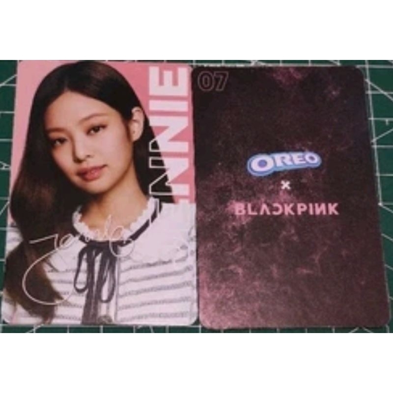 Jual Jennie Oreo x Blackpink Photocard PC | Shopee Indonesia