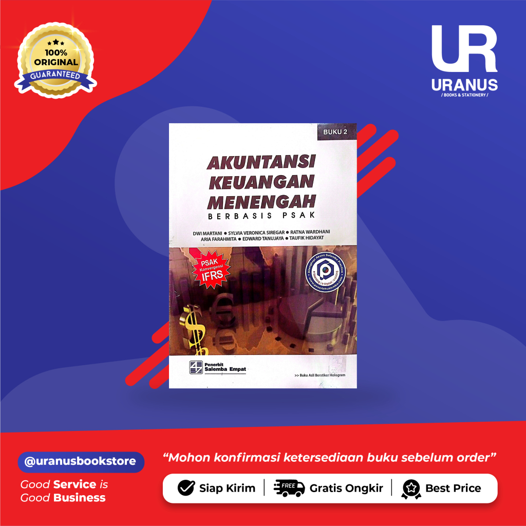 Jual AKUNTANSI KEUANGAN MENENGAH BERBASIS PSAK 2 - SE - 100% ORI - TOKO ...