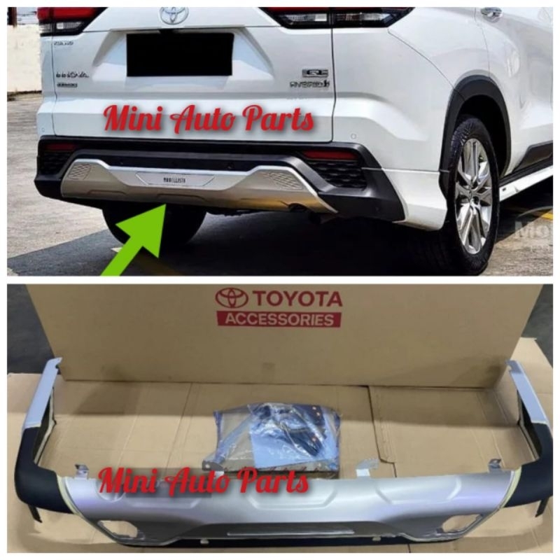 Jual Body Kit SPOILER bodykit BELAKANG Innova ZENIX Modelista Q ...