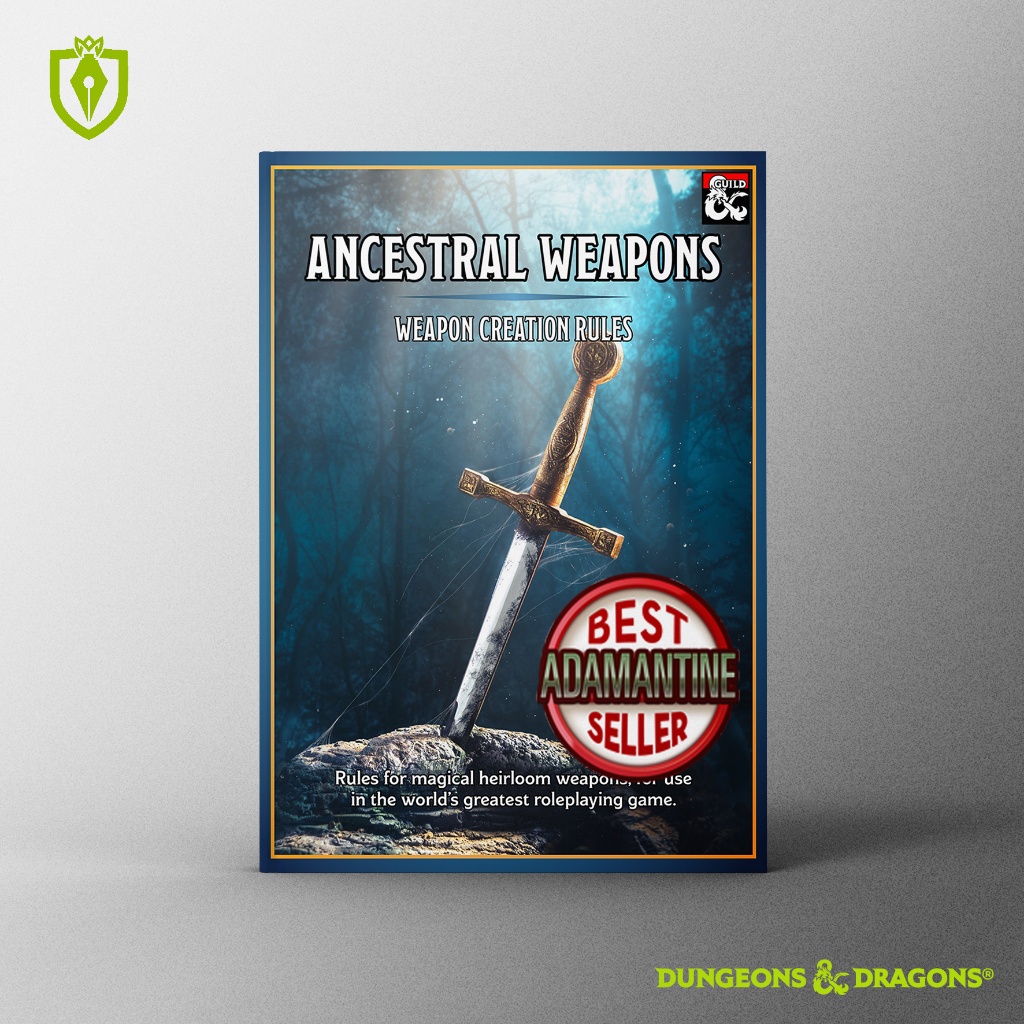 Jual DMSGUILD ANCESTRAL WEAPONS + ARTIFACTS OF THE GUILD | Dungeons and ...