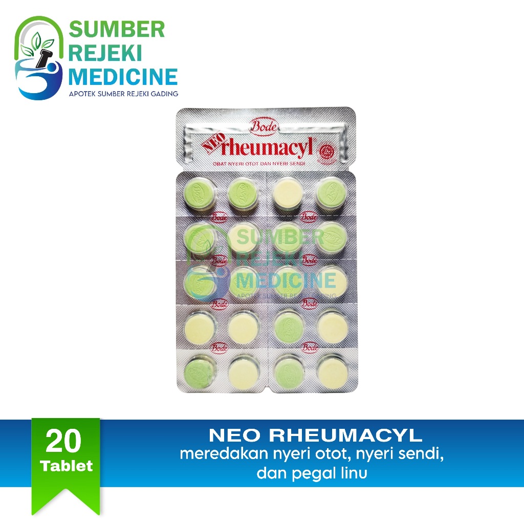 Jual Neo Rheumacyl Membantu Meredakan Nyeri Otot (per Strip 20 Tablet ...
