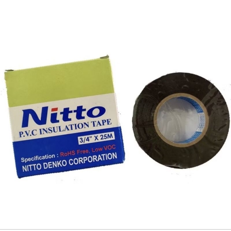 Jual Isolasi Solatif Solatip Lakban Nitto | I|solasi listrik NittoP.V.C ...