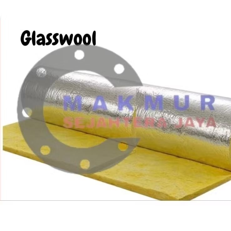 Jual GLASSWOOL LAPIS ALMUNIUMFOIL PEREDAM PANAS ( 25MM - 50MM ...