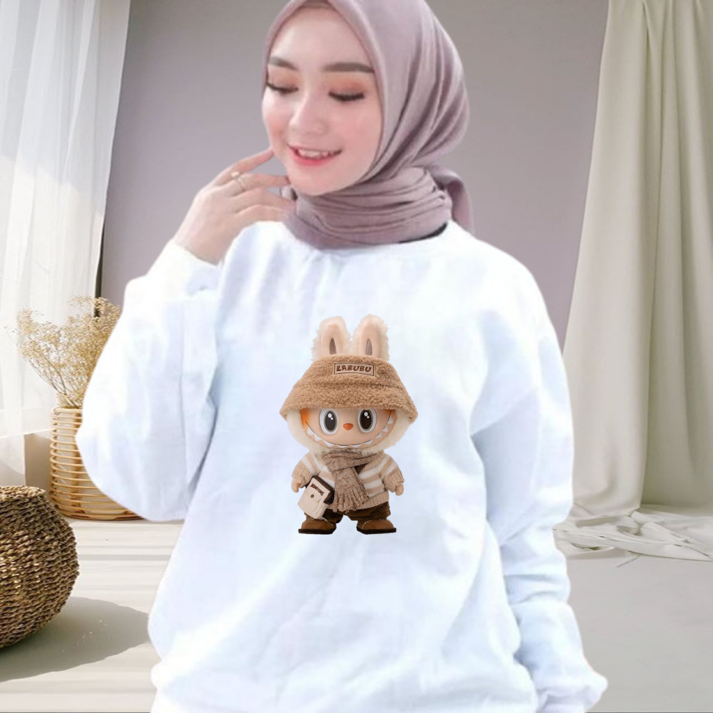 Jual Kaos Tshirt Labubu One Lengan Panjang Baju Kaos Wanita Baju / kaus ...
