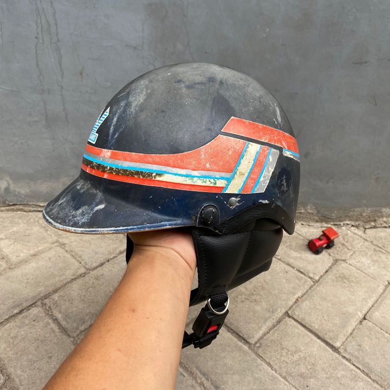 Jual helm cebok cetok vigano helm cebok vigano lawas helm vigano jadul ...