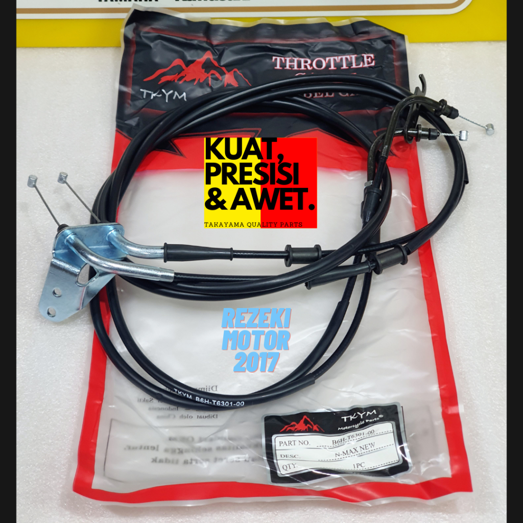 Jual KABEL GAS YAMAHA NEW NMAX 2021 B6H MEREK TAKAYAMA B6HT6301TK ...