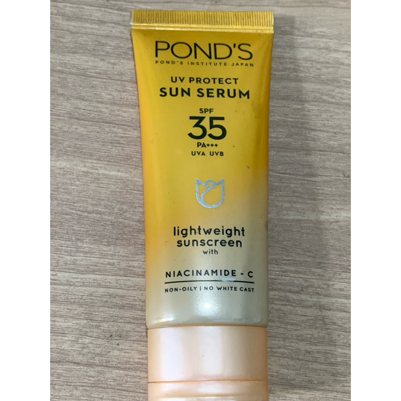 Jual Ponds UV Protect Sun Serum Spf 35 PA++ | Shopee Indonesia