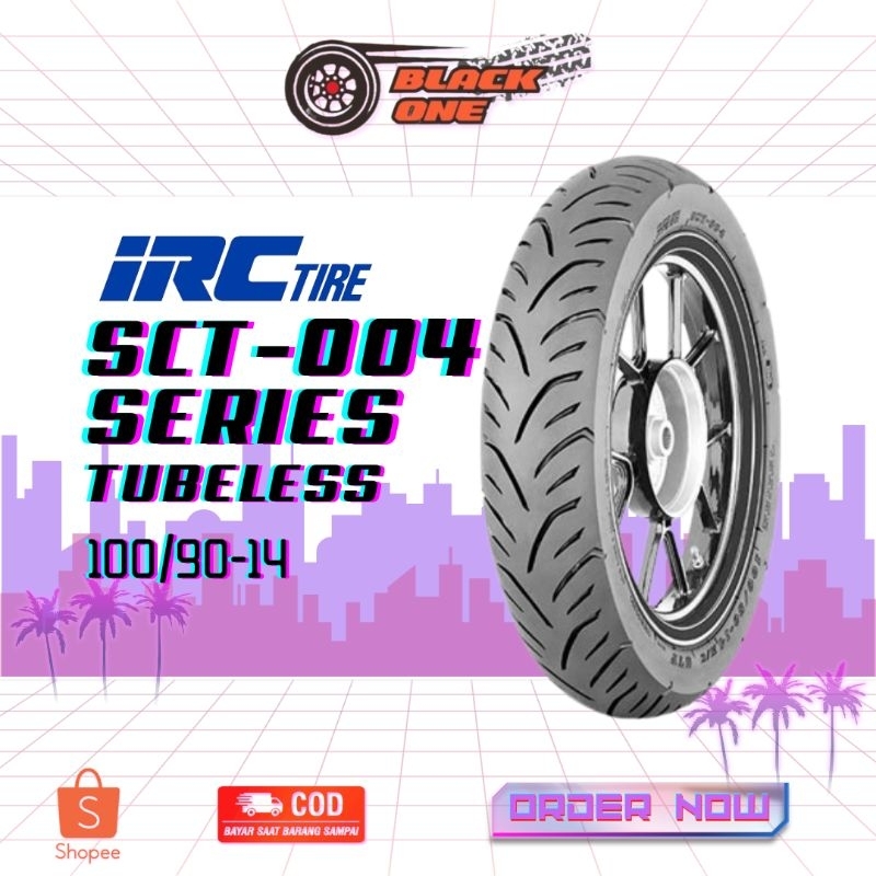 Jual IRC SCT-004 | BAN MOTOR SCT 004 UKURAN 100/90-14 | Shopee Indonesia