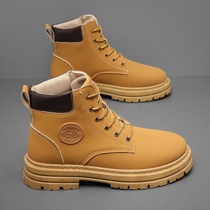 Jual JS Sepatu Pria Import Sneakers Cowok Sepatu Hiking Pria Boot Fashion Laki-laki Spatu Jalan ...