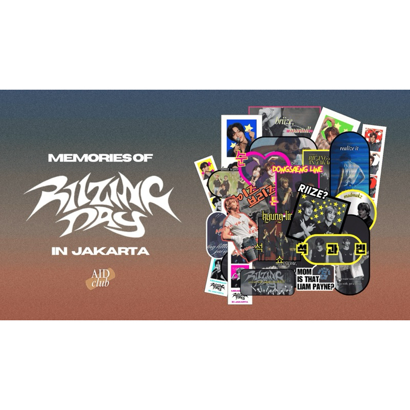Jual Sticker and ID Pack of RIIZING DAY in Jakarta | Shopee Indonesia