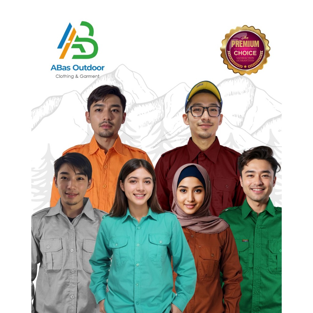 Jual BAJU POLOS Warna Oranye, Merah Maroon, Abu Muda, Hijau Tosca ...