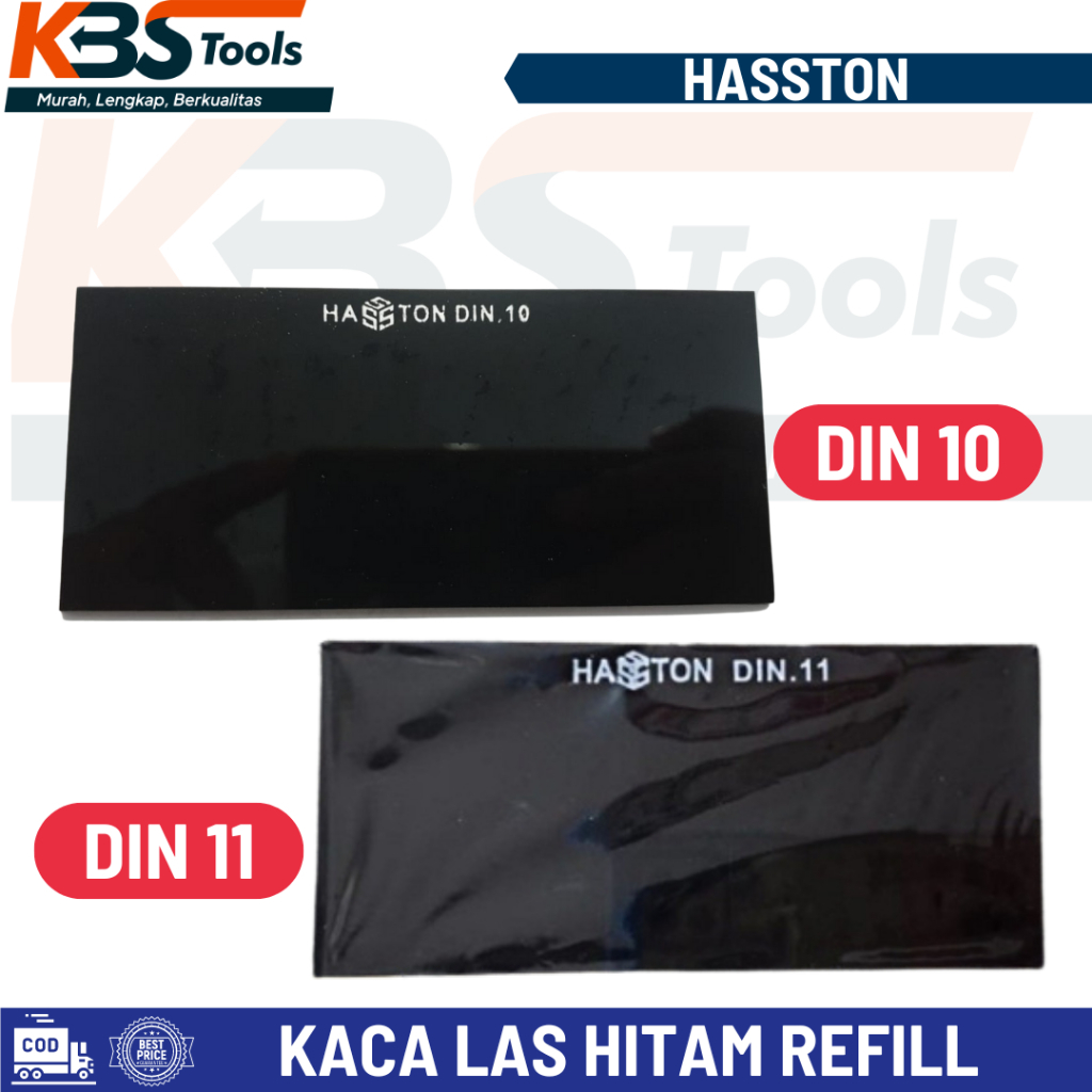 Jual Kaca Topeng Las - Kaca Las Hitam Din 11 Din 10 Refill - Hasston ...