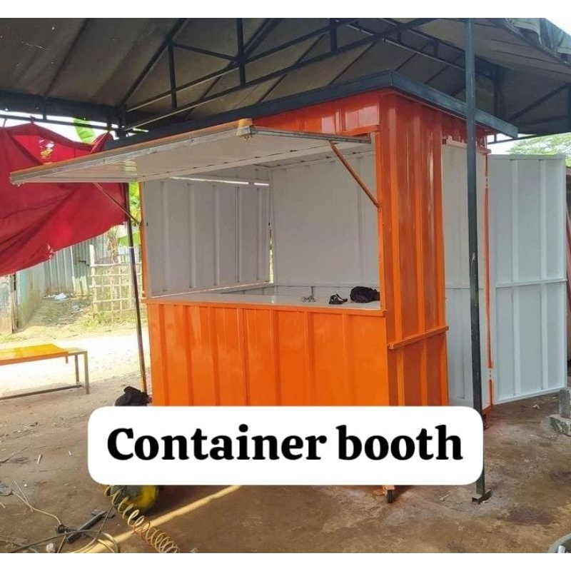 Jual container booth kontainer box stand jualan | Shopee Indonesia