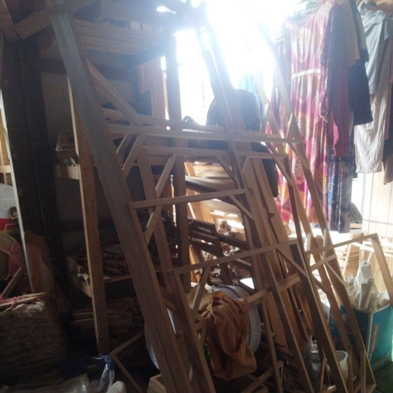 Jual span ukuran 80x80 ukuran kayu 2x3cm (per 5-10pcs) bisa request ...