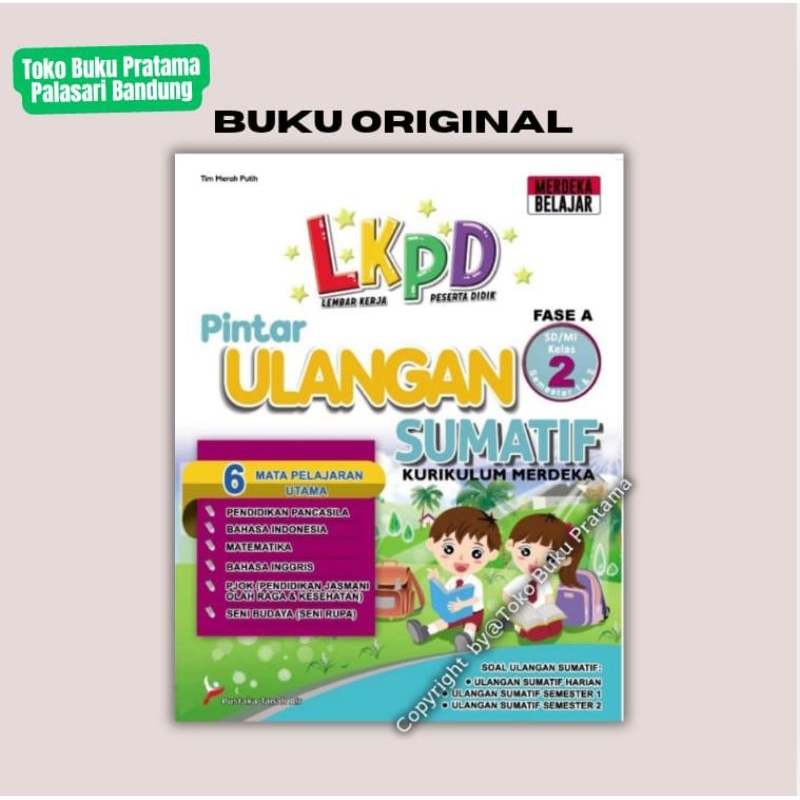 Jual Buku LKPD Latihan Soal Ulangan Sumatif Kelas 2/II Sd Mi - ORI | Shopee Indonesia