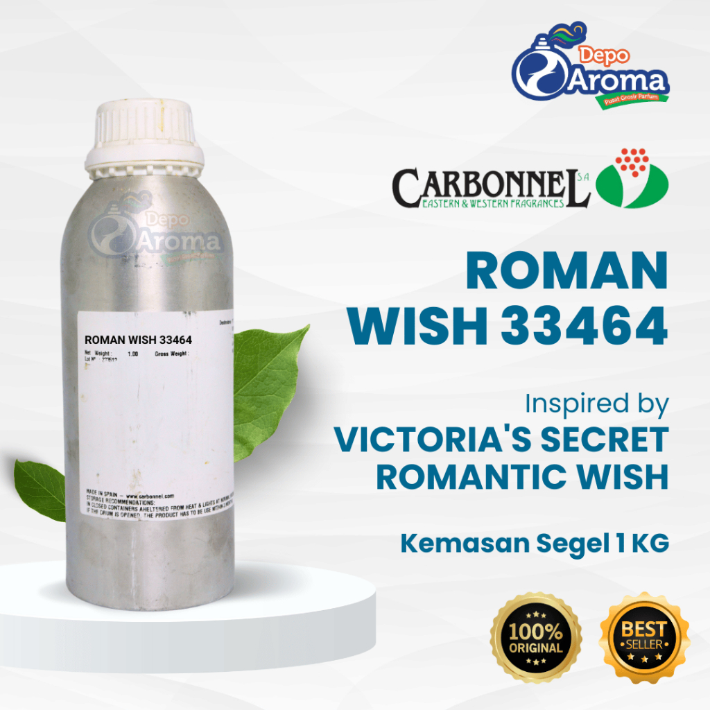Jual PARFUM BIBIT MURNI - ROMAN WISH 33464 - 1 Kg - CARBONNEL | Shopee ...