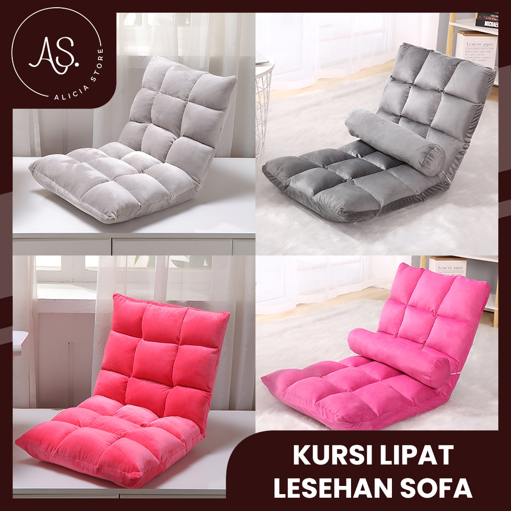 Jual EM Kursi Lipat Lesehan Sofa Lipat Sofa Lesehan Santai Alas Lantai ...