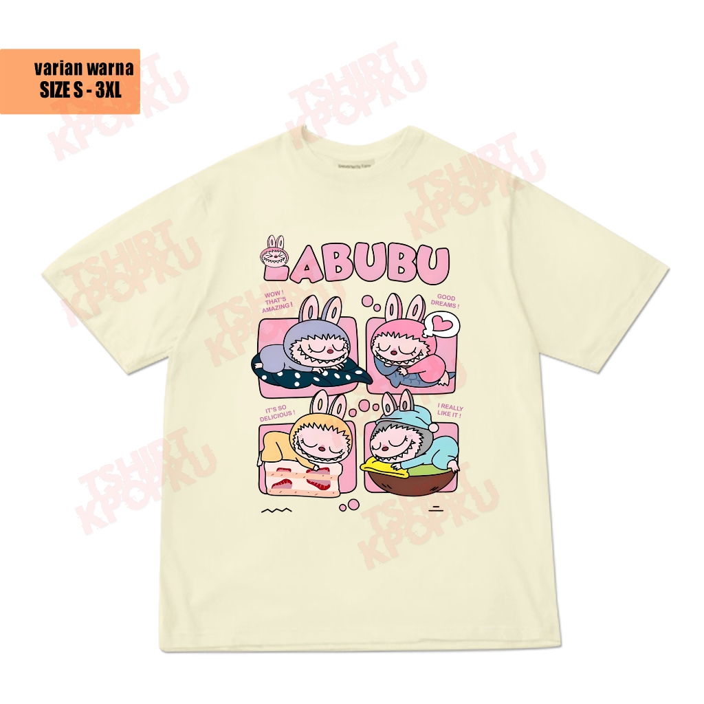 Jual kaos kpop korean lisa Labubu versi GRIDE PICTURE SLEEP | Shopee ...