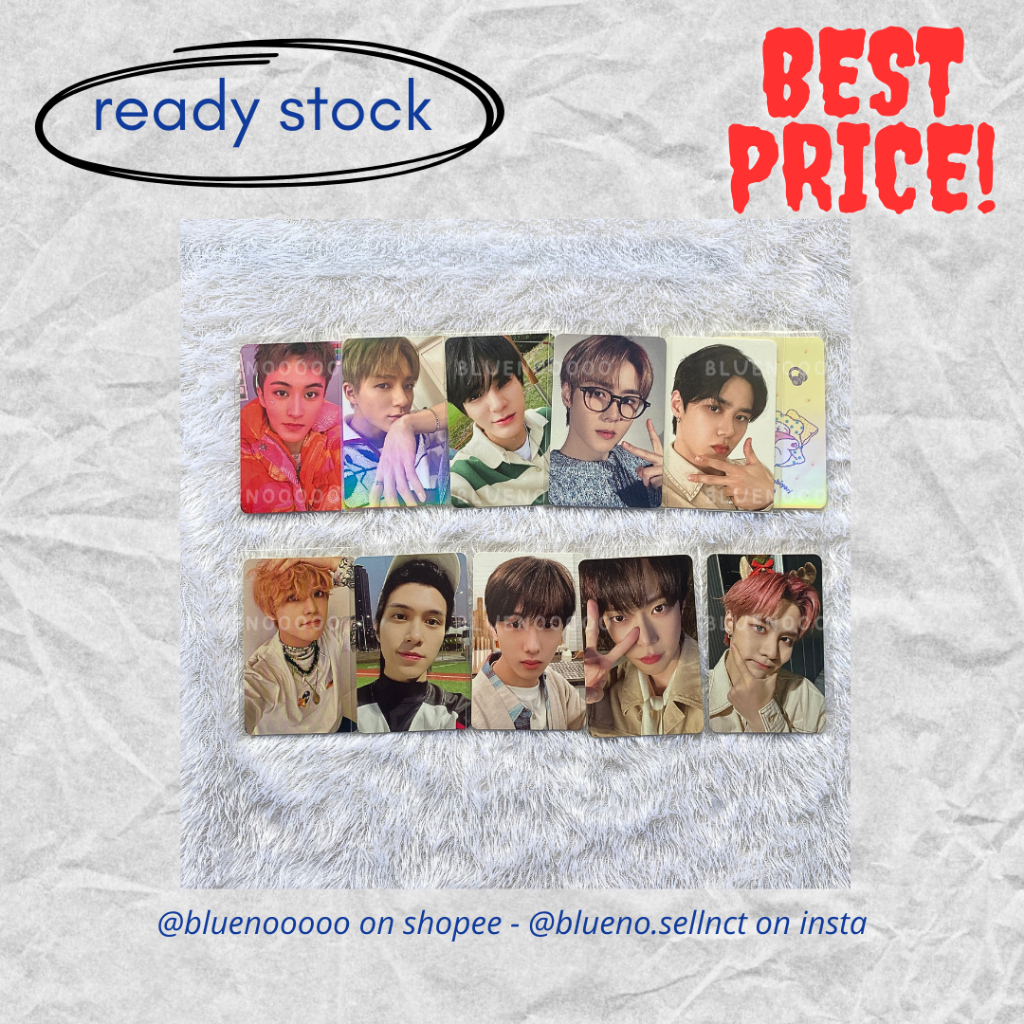 Jual [READY] PC JENO MARK KUN CHENLE HENDERY JISUNG DOYOUNG LUCKYDRAW ...